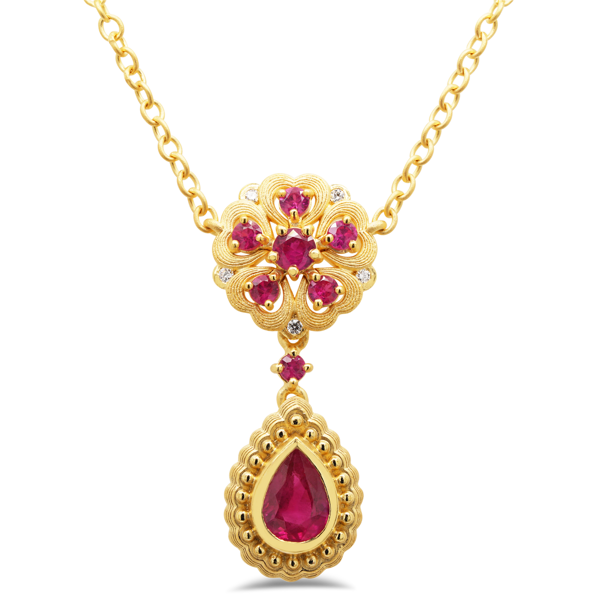 Prima Gold Necklace 165N0383-01 – Aora Jewelry