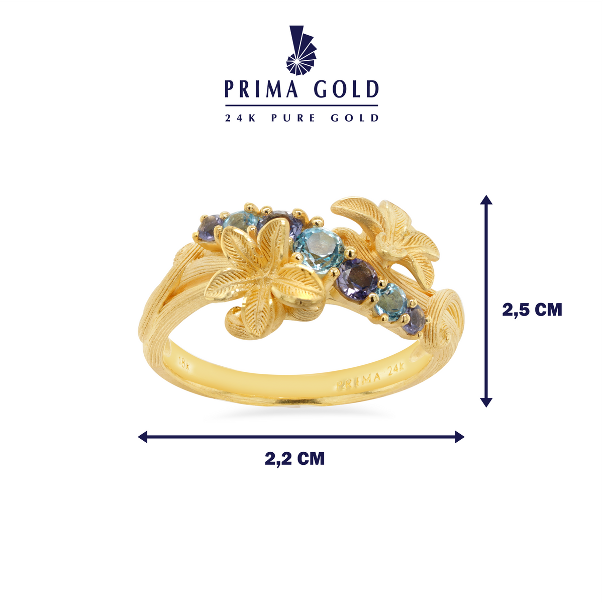 Prima Gold Ring 165R0617-01 – Aora Jewelry