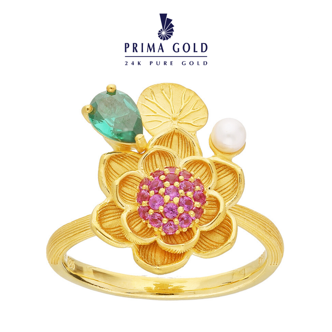 Prima Gold Ring 165R0663-01 – Aora Jewelry